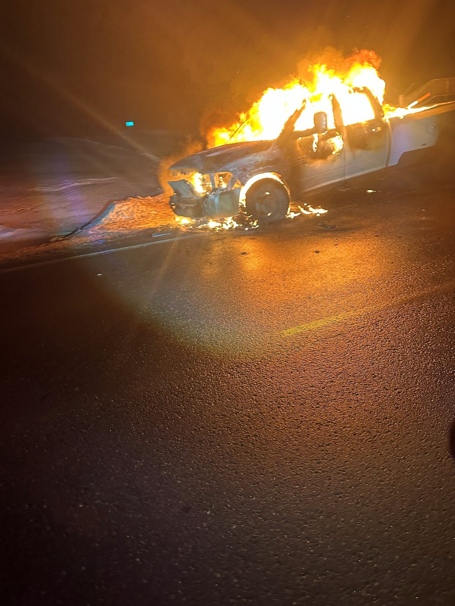Blackfoot fights evening truck fire | Meridian Source