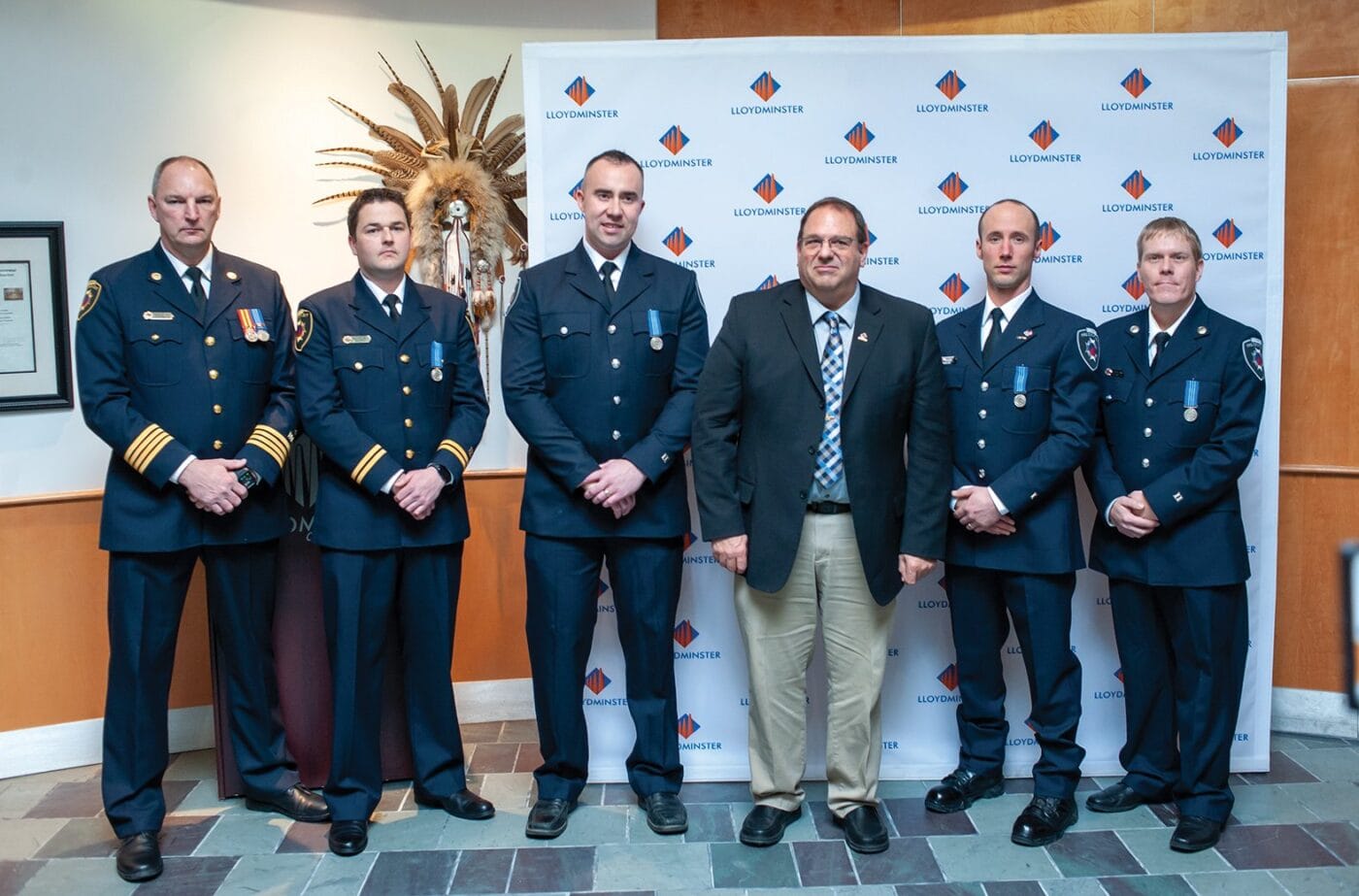 Firefighters honoured for years of service | Meridian Source