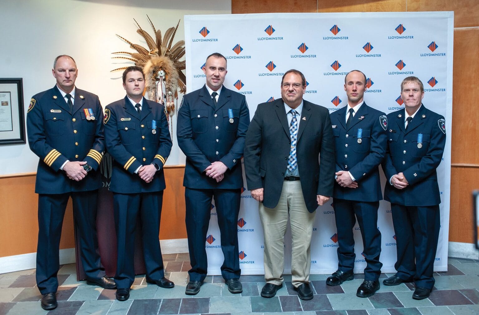 Firefighters honoured for years of service | Meridian Source