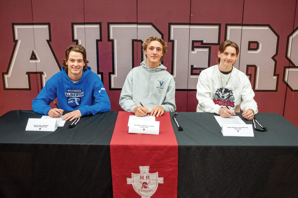 HRHS athletes celebrate signings | Meridian Source