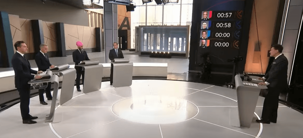 Debate: Party leaders clash on Canada’s future