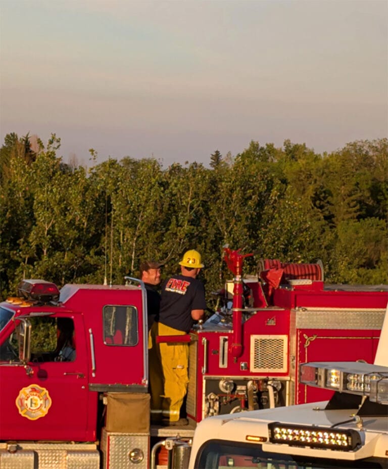 Britannia still deployed fighting wildfires