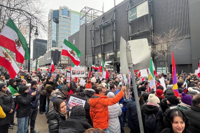 Canadians join global protests in solidarity with Iranian uprising ...