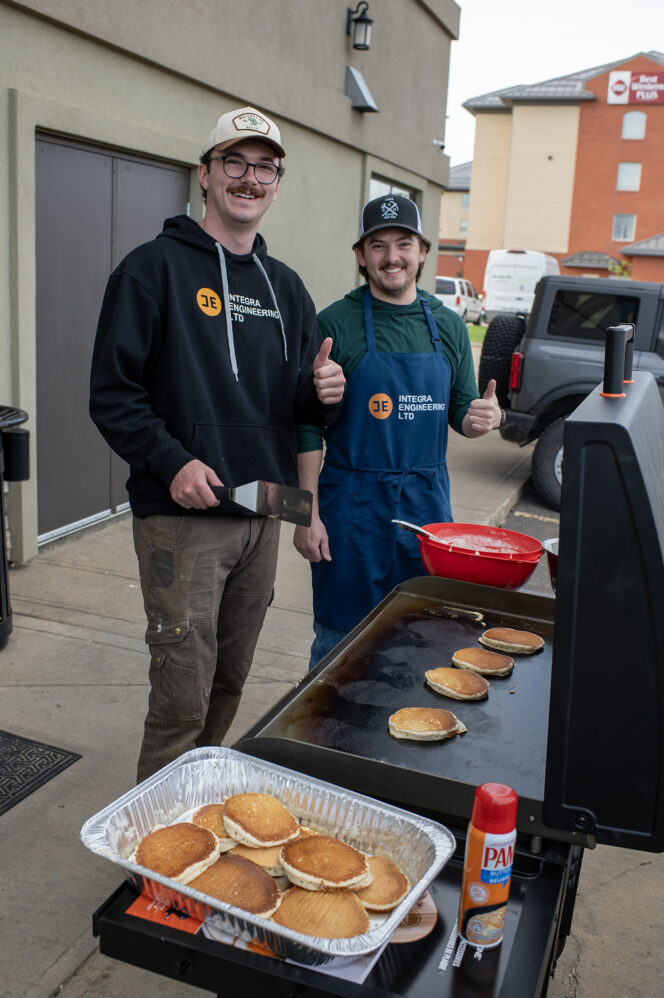 Integra Engineering flips pancakes for 13th year to support MS Canada ...