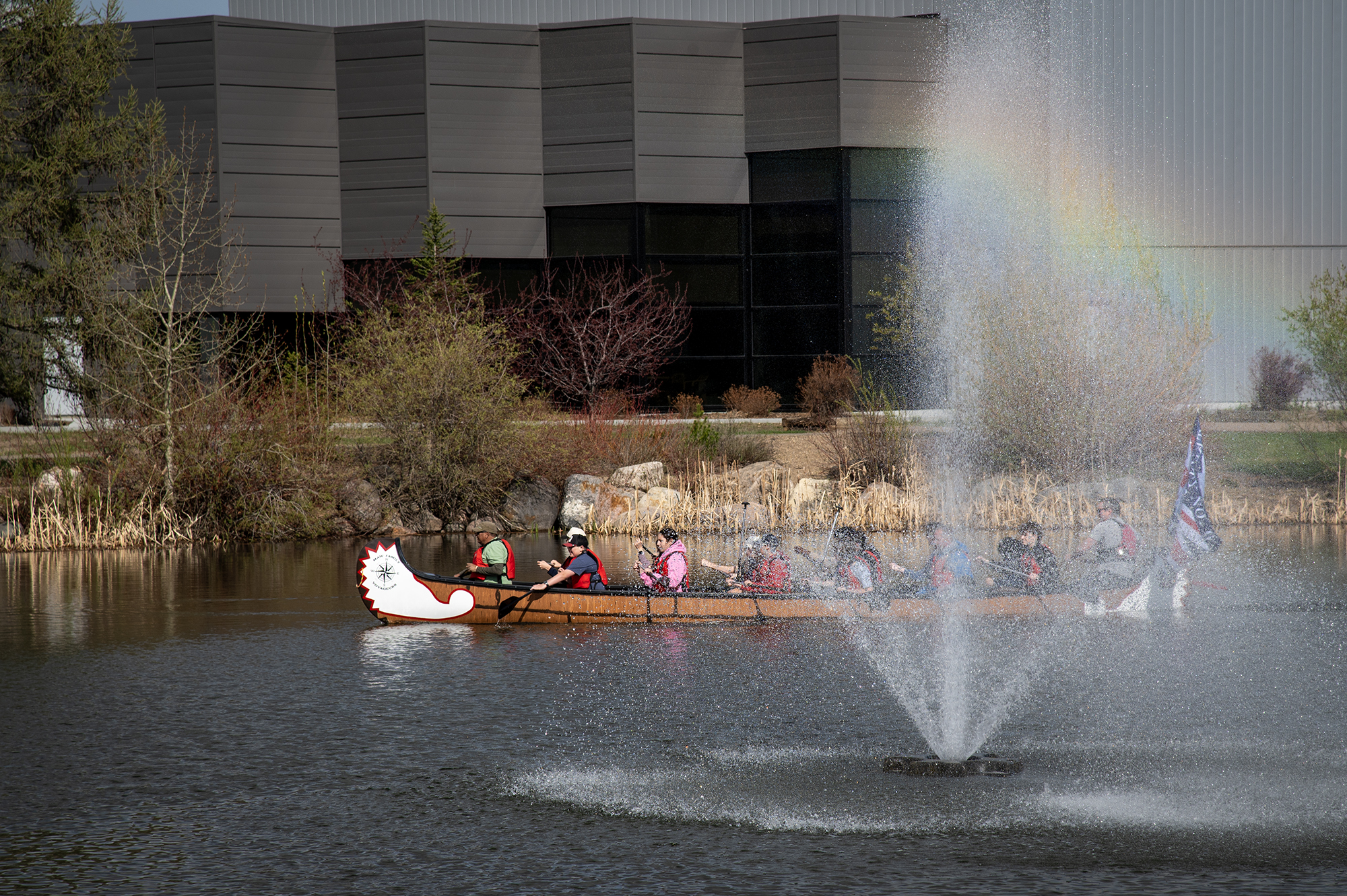 LPSD students paddle 348 km for Treaty 6 anniversary | Meridian Source