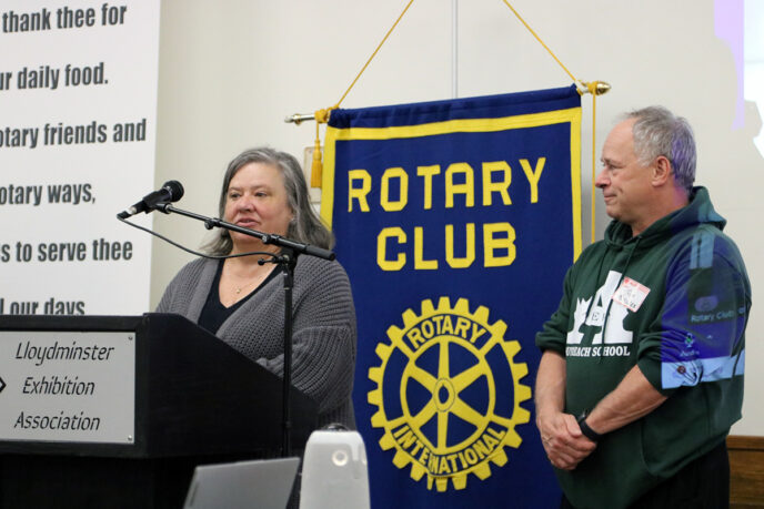 Rotary hears impacts of continued Avery School support